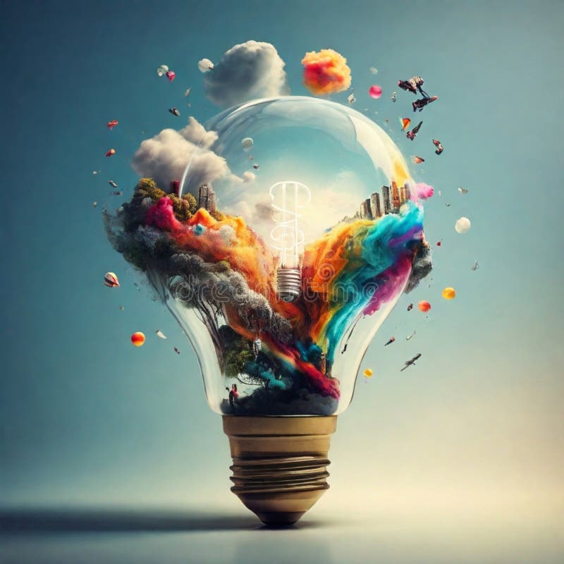 Creativity icon stock illustration. Illustration of poster - 309272436