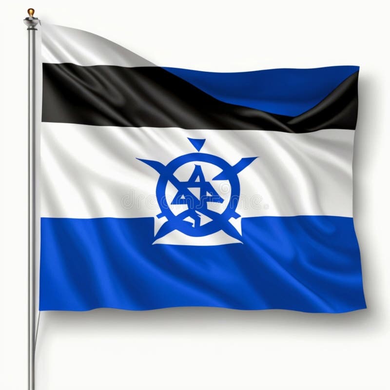Isreal Flag stock illustration. Illustration of label - 317643385