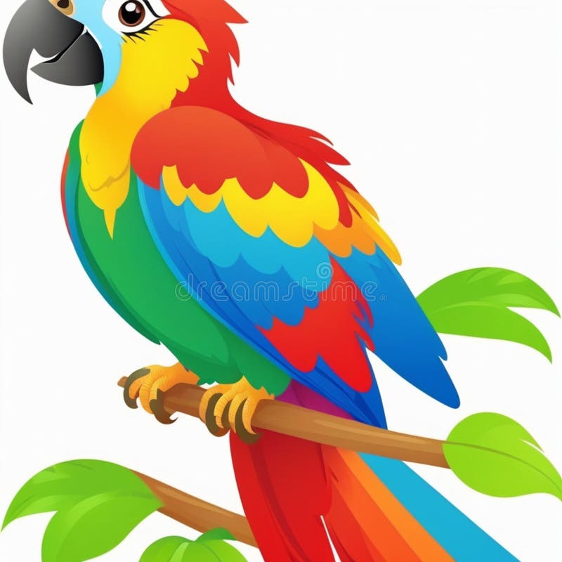 Parrot Clipart stock illustration. Illustration of quality - 319850491