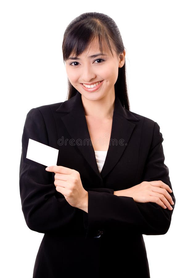Here is my card stock image. Image of office, girl, corporate - 6528705