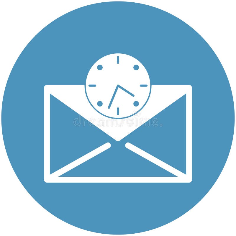 Letter Time Isolated Vector Icon Which Can Easily Modify or Edit Stock ...