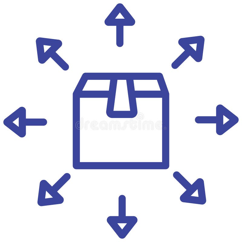 Box Vector Icon Which is Suitable for Commercial Work Stock Vector ...
