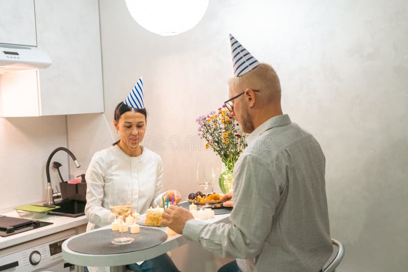 Bald Woman Birthday Party Stock Photos - Free & Royalty-Free Stock ...