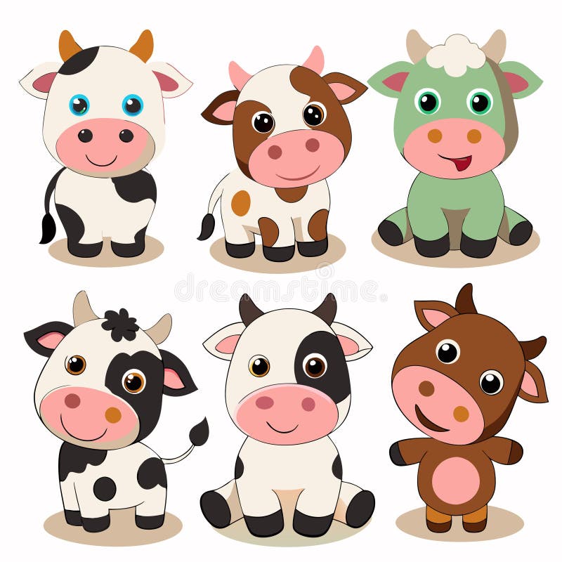 Here S a Possible and Keyword List for Your Image.. Six Adorable ...