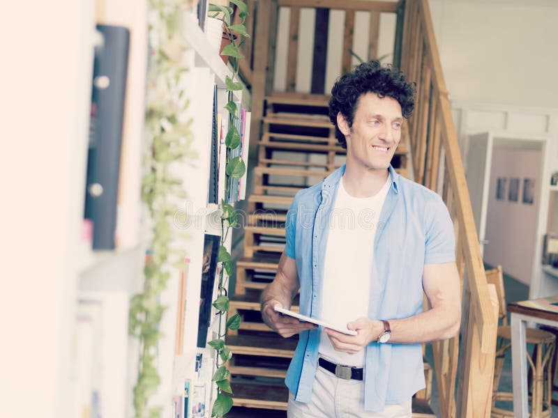 Here are some great ideas stock photo. Image of portrait - 50208724