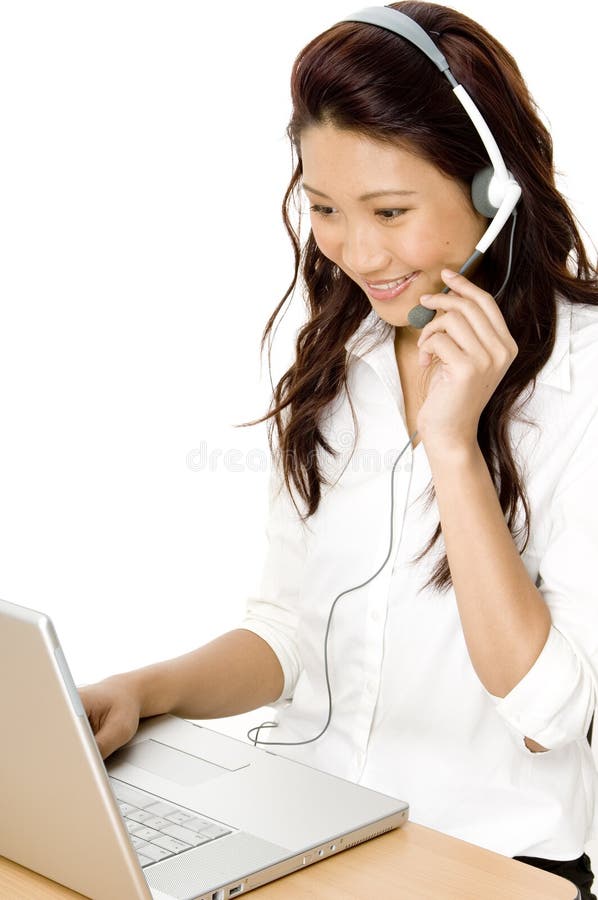 Here To Help stock photo. Image of business, happy, beauty - 1083898