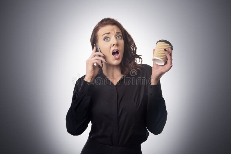 Here To Help with Any Problems Stock Image - Image of woman, adult ...