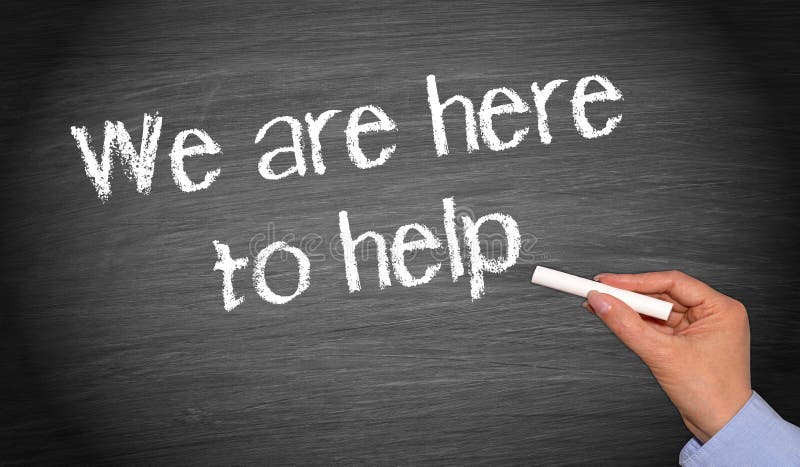 How Can we Help You Hanging Store Sign Helpful Service Stock ...
