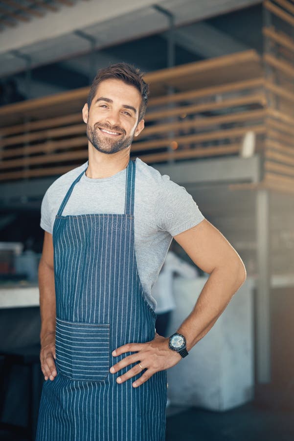 Here To Make a Difference in the Coffee Industry. Portrait of a Young ...