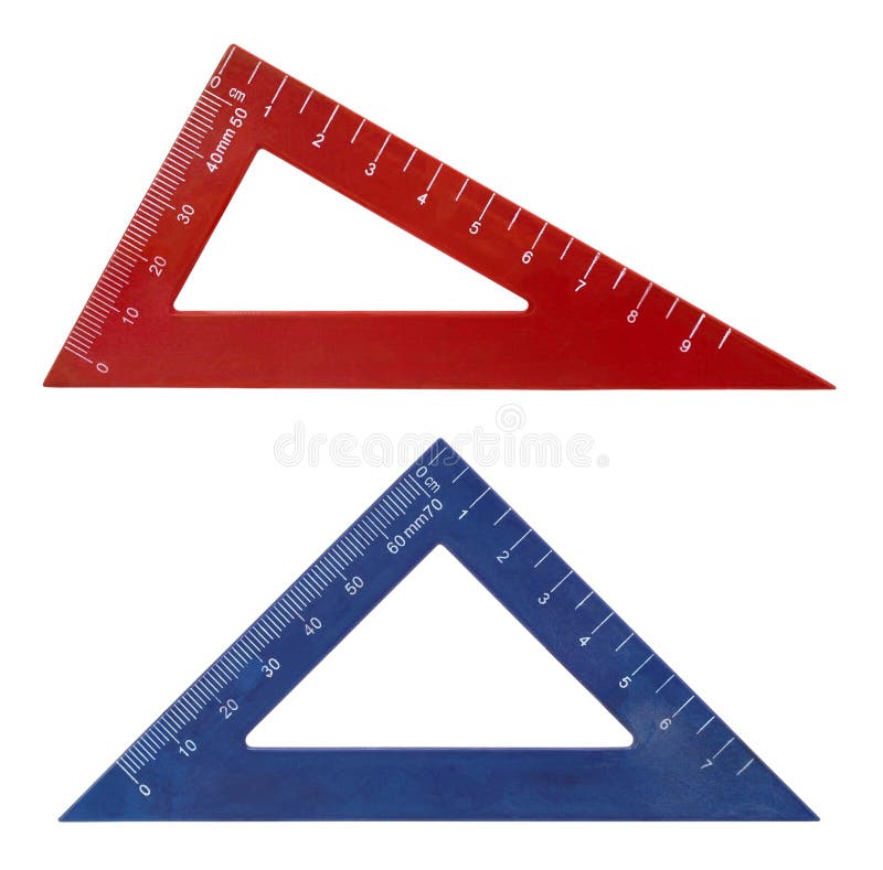Set square triangle rulers stock image. Image of right - 224215443