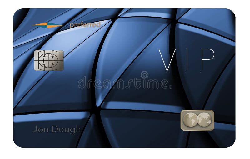 Here is a VIP or Preferred Customer Credit Card. Stock Illustration ...