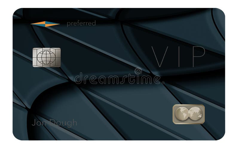 Here is a VIP or Preferred Customer Credit Card. Stock Illustration ...