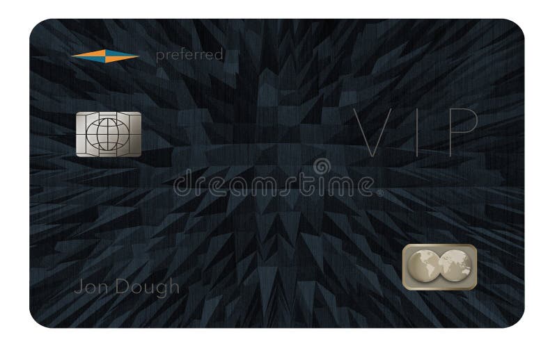 Here is a VIP or Preferred Customer Credit Card. Stock Illustration ...