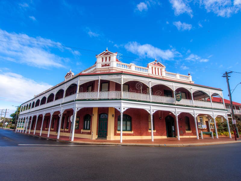 Heritage Building in York, Western Australia Editorial Photography ...