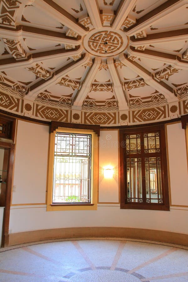 A Heritage Buildings of King Yin Lane Stock Photo - Image of wall ...