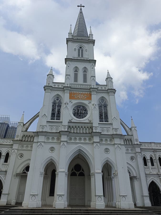 Heritage of Chijmes Singapore Stock Photo - Image of heritage, chijmes ...