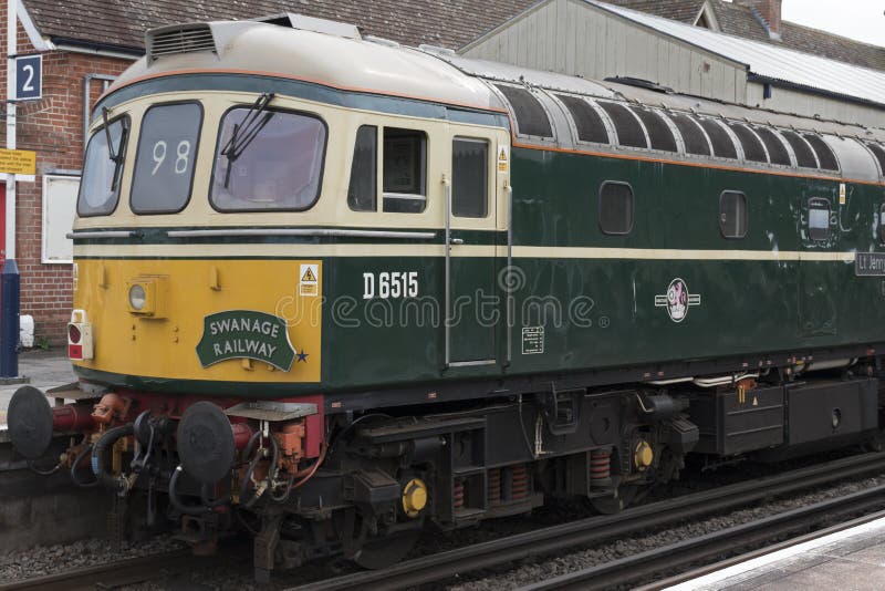 Heritage Diesel Class 40 Number 40 106 on the ELR Editorial Stock Image ...