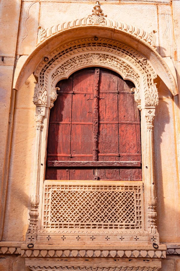 Heritage Jaisalmer Fort Vintage Window Architecture from Different ...