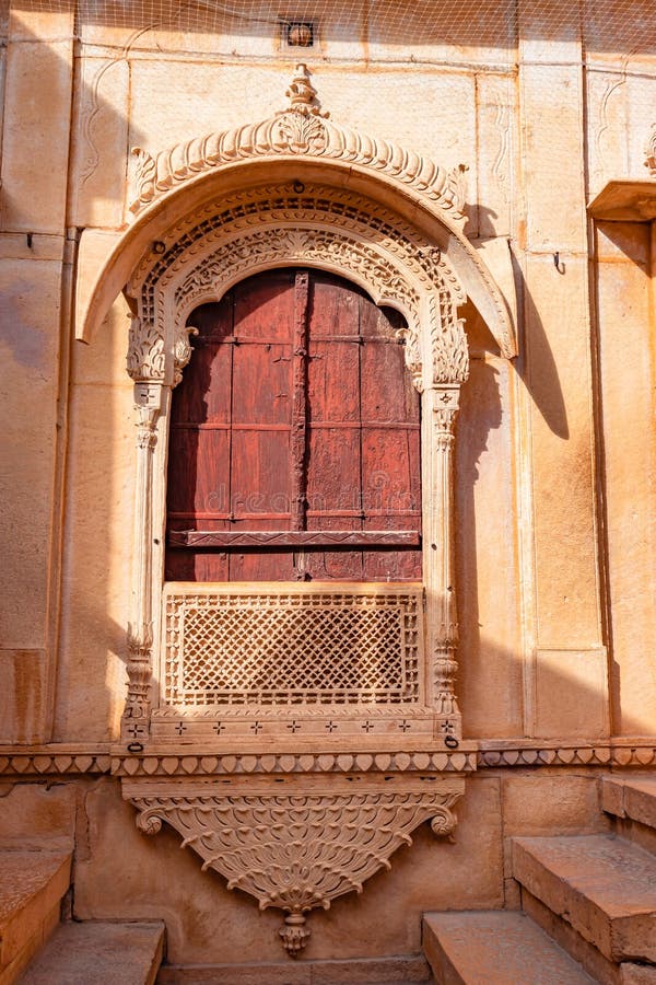 Heritage Jaisalmer Fort Vintage Window Architecture from Different ...