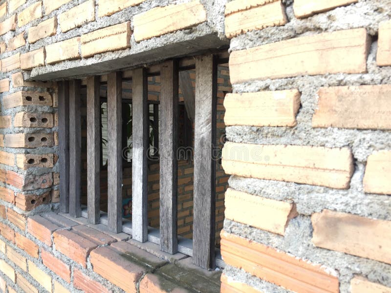 Heritage Wall of Villager Style Stock Photo - Image of fort, exterior ...