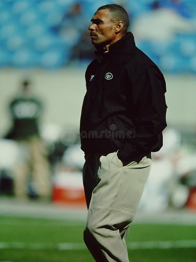 Herm Edwards Former New York Jets Head Coach Editorial Photo - Image of ...