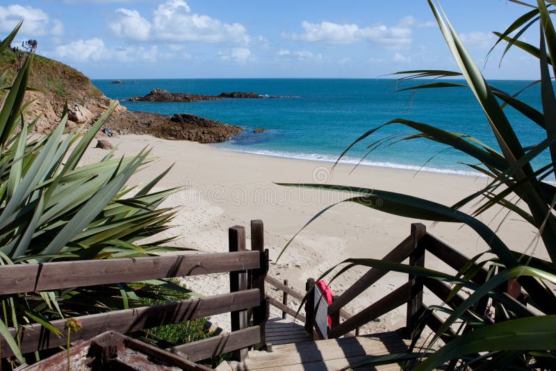 Island of Herm stock image. Image of boats, natural, seascape - 98160807