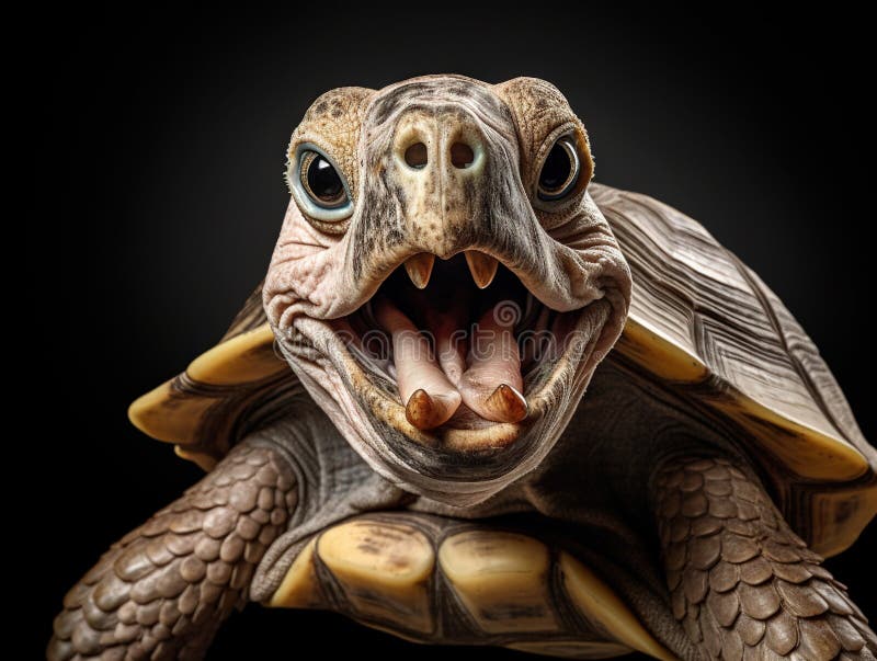 Ai Generated Illustration Wildlife Concept of Herman Tortoise Stock ...