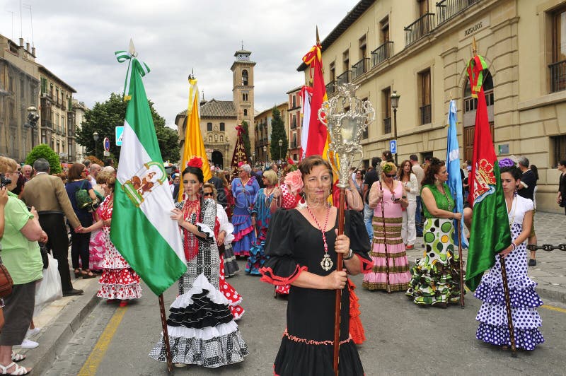 Hermandad Del Rocio De Granada Editorial Image - Image of catholic ...