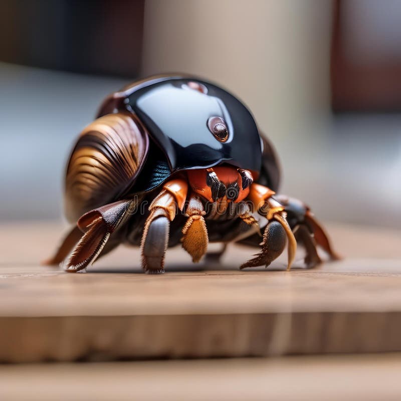 A Hermit Crab Using a Miniature Touchscreen Device To Choose a New ...