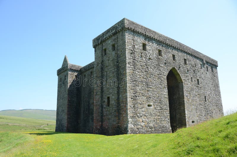The Hermitage Castle in the Border Region of Scotland, United Kingdom ...