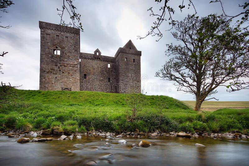 Hermitage Castle stock photo. Image of historical, explore - 36168126
