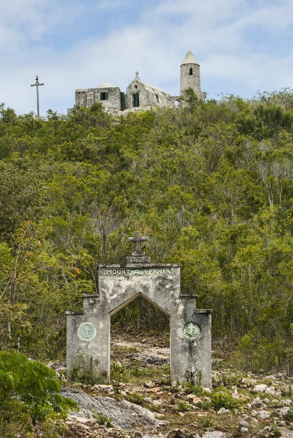 The Hermitage at Mount Alvernia Stock Photo - Image of tropical, island ...