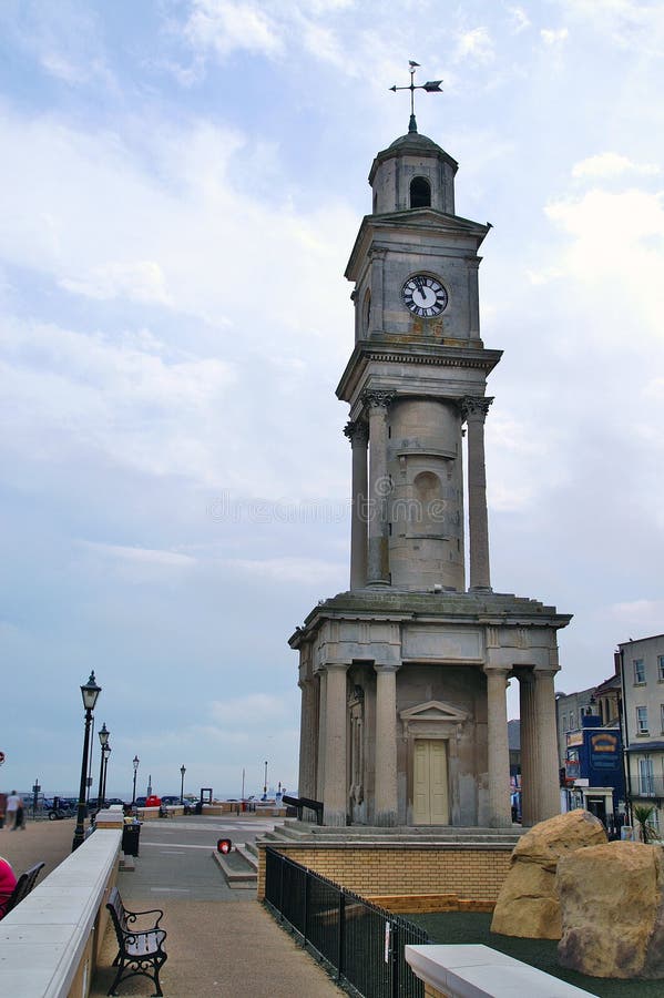 Herne Bay clock tower stock photo. Image of vien, monument - 36883088