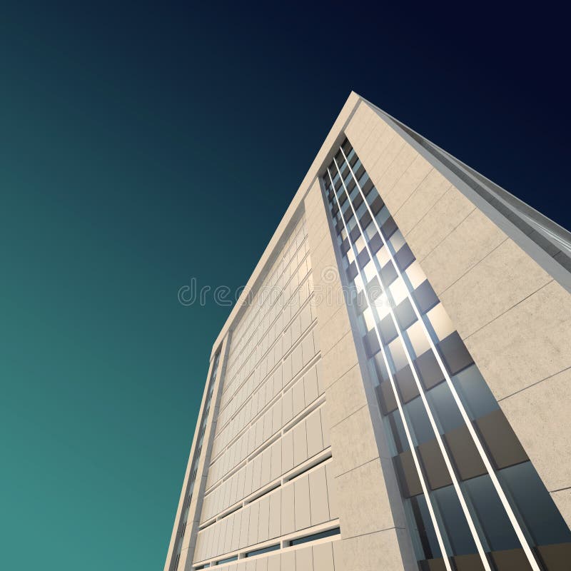 Hero Building stock illustration. Illustration of condo - 12497404