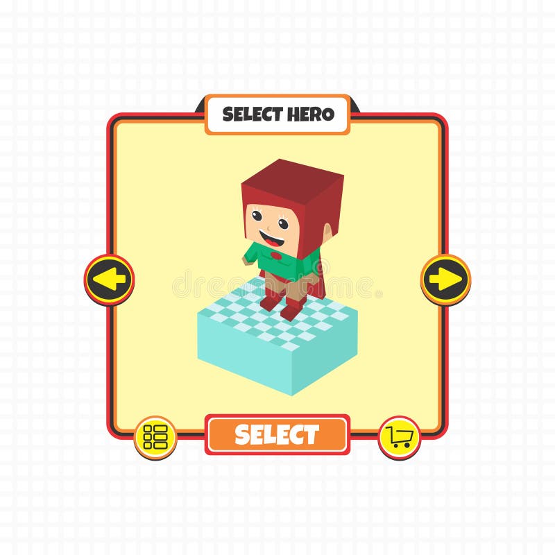Block Video Game Character Stock Illustrations – 223 Block Video Game ...