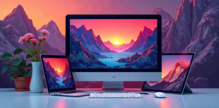 Hero Image Showcasing Responsive Website Design, Mobile, Creative, Data ...