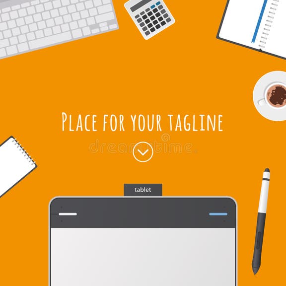 Hero image stock vector. Illustration of business, development - 50554747