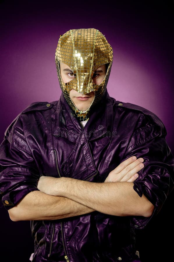 Hero in mask stock photo. Image of people, scary, pride - 28636088