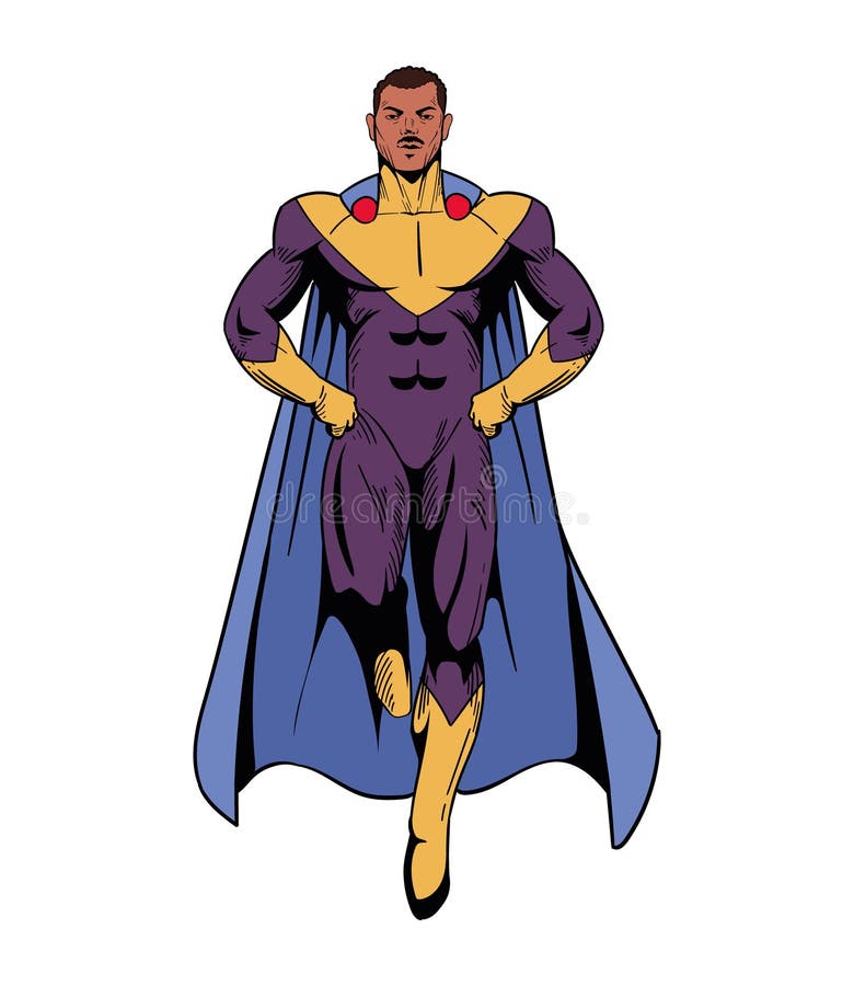 Hero pop art power stock illustration. Illustration of powerful - 311518403