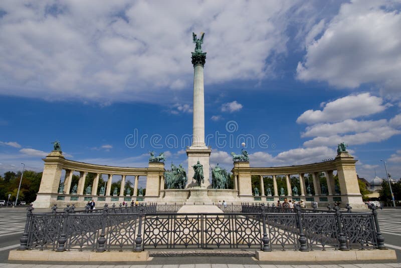 Hero´s square stock image. Image of destination, urban - 3005529