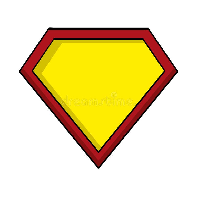 Hero shield isolated icon stock illustration. Illustration of banner ...