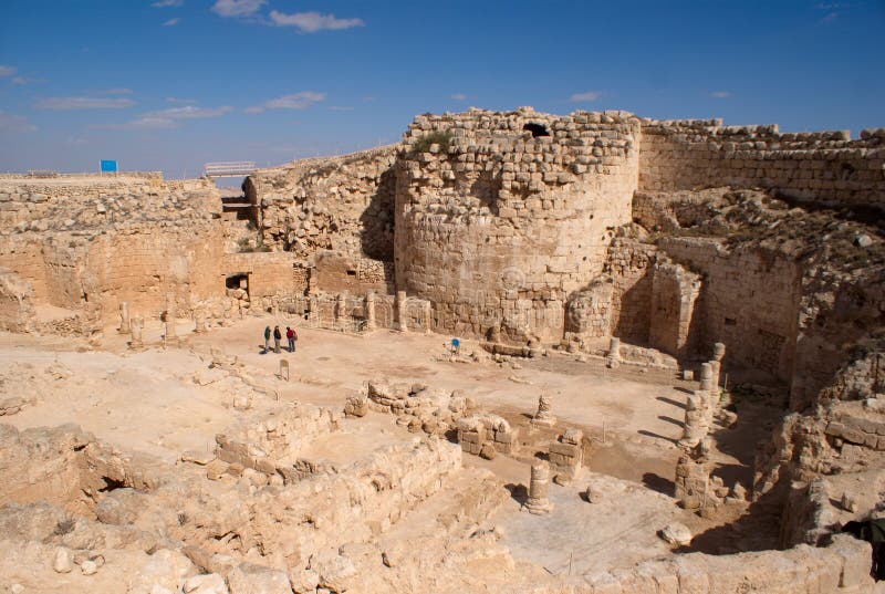 Herodion ruins in Israel stock image. Image of israel - 10177335