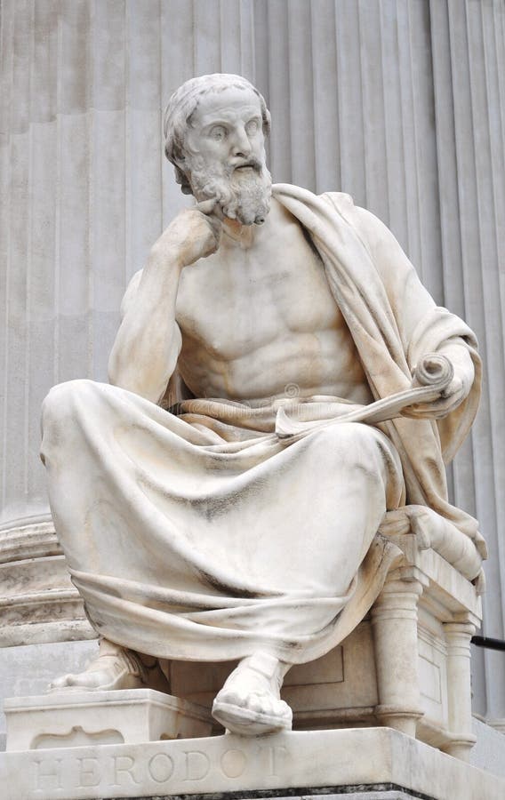 Herodotus statue stock image. Image of closeup, ancient - 26776381