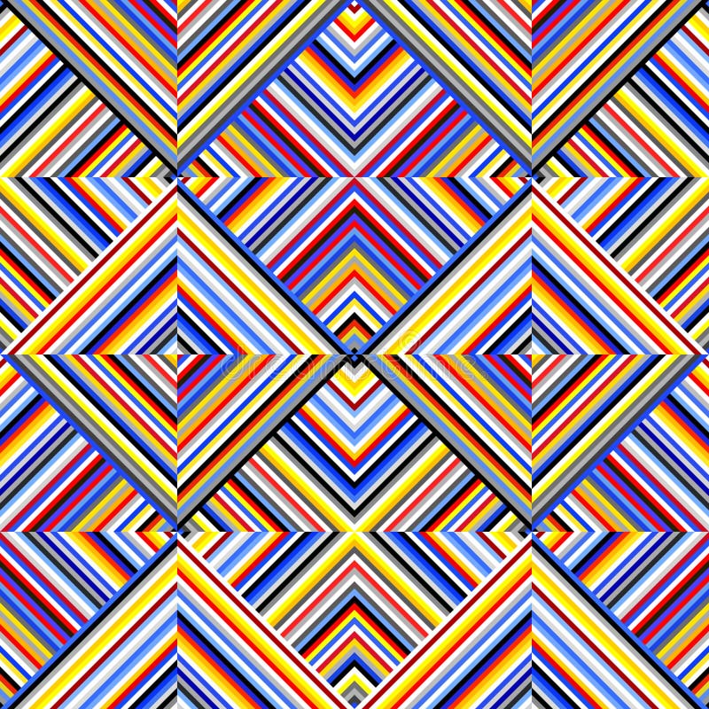 Herringbone Aztec Pattern. Seamless Quilting Design Background. Vector ...