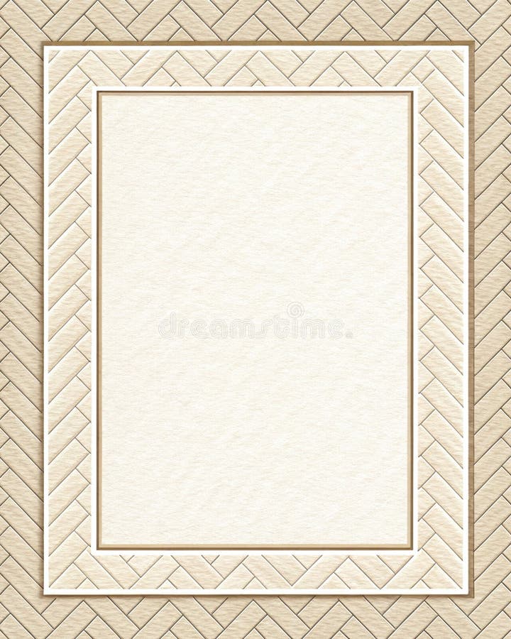 Herringbone Border Paper Texture Elegant and Textured Stock ...