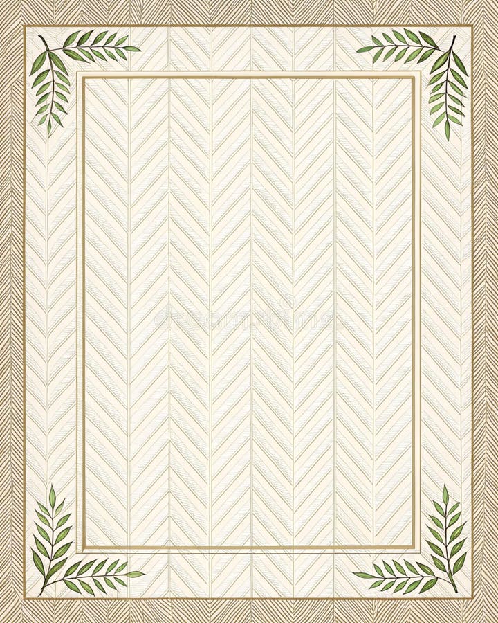 Herringbone Border Paper Texture Elegant and Textured Stock ...