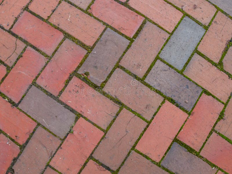 Herringbone Brick Pavers stock photo. Image of herringbone - 326568906