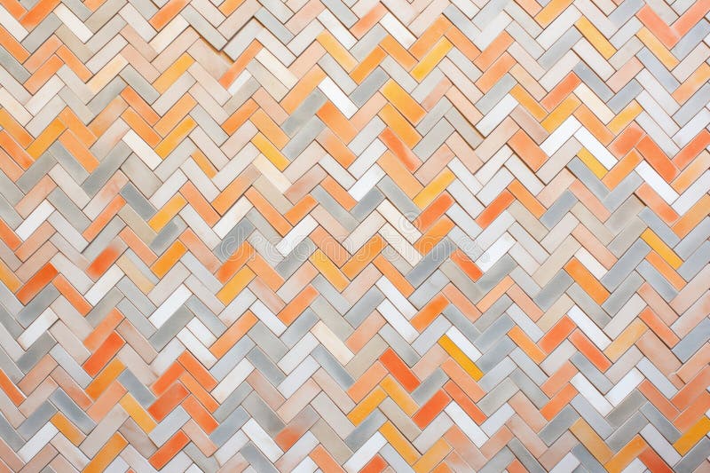 Herringbone Brick Wall Pattern Stock Photo - Image of architecture ...