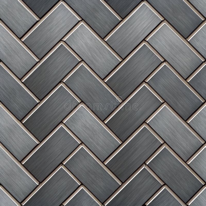 Brushed Metal Texture Tile