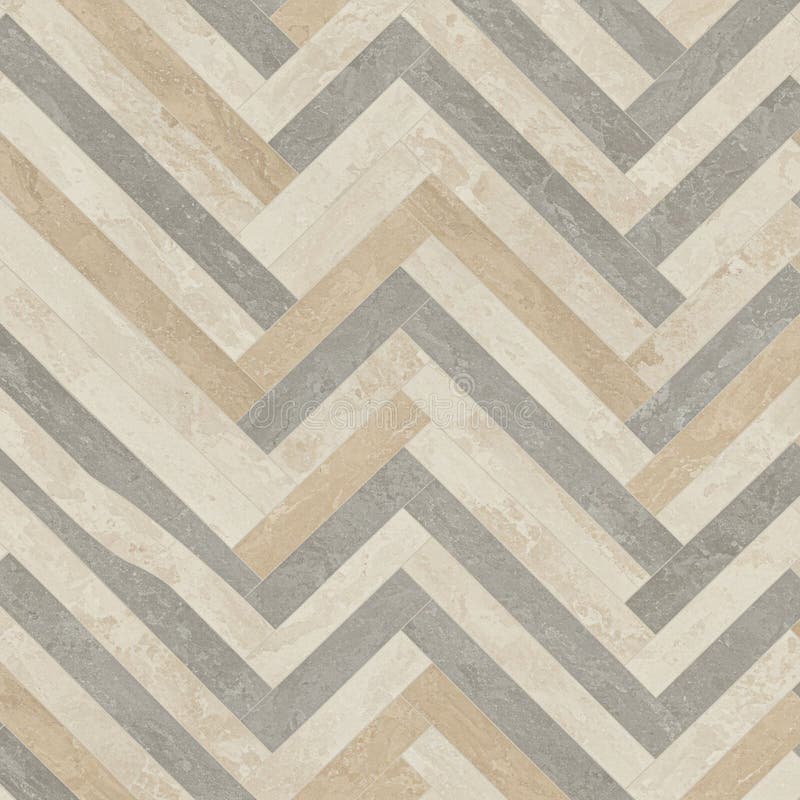 Herringbone Pattern with Alternating Strips of Beige, Gray, and Cream ...